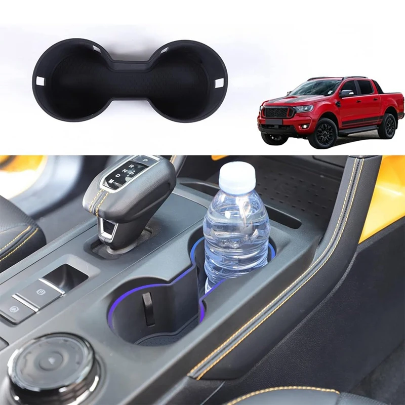 For-Ford-Ranger-2023-2024-Silicone-Center-Console-Water-Cup-Holder ...