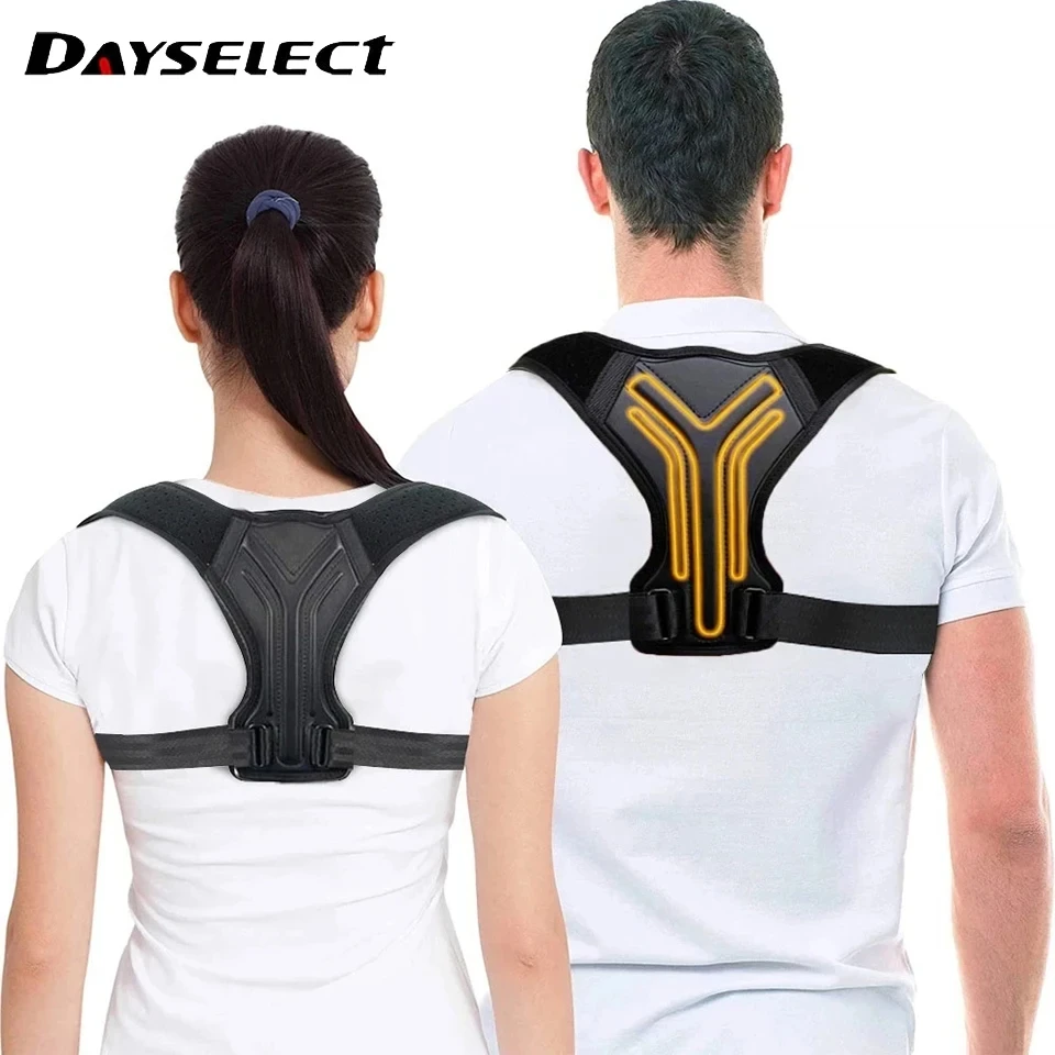 Upper Back Brace Straightener Back Pain Relief Trainer Neck Back ...
