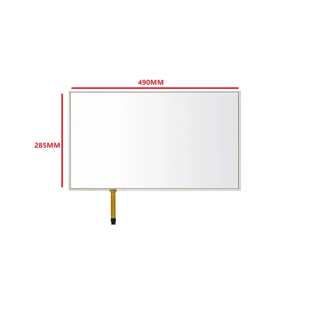 1PC 21.5 inch 5-Wire 490 * 285 * 2.3 mm Resistive Touch Screen Glass ...
