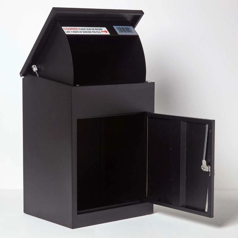 Wall-mounted-smart-metal-parcel-drop-box-galvanized-steel-apartment ...