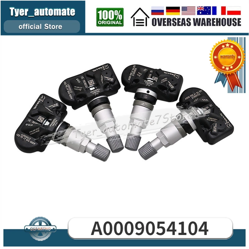 Tpms Tire Pressure Sensor A0009054104 433mhz For Mercedes-benz A Class ...