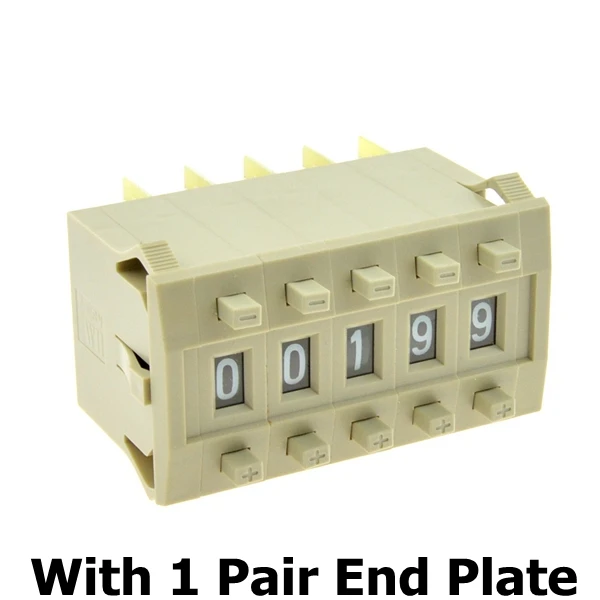 Large Thumbwheel Switch 5PCS Thumbwheel Switches 10 X 30mm 0 9 Digits