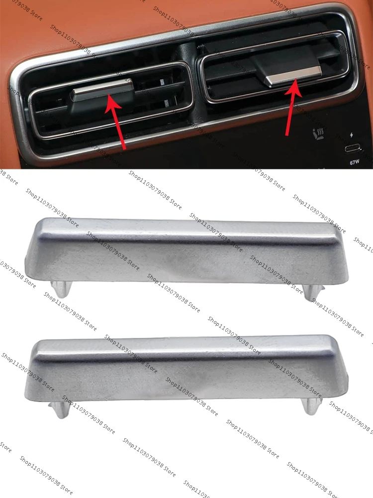 For Leading Ideal LiXiang L6 L7 Rear Row Chrome Trim Air Conditioner ...