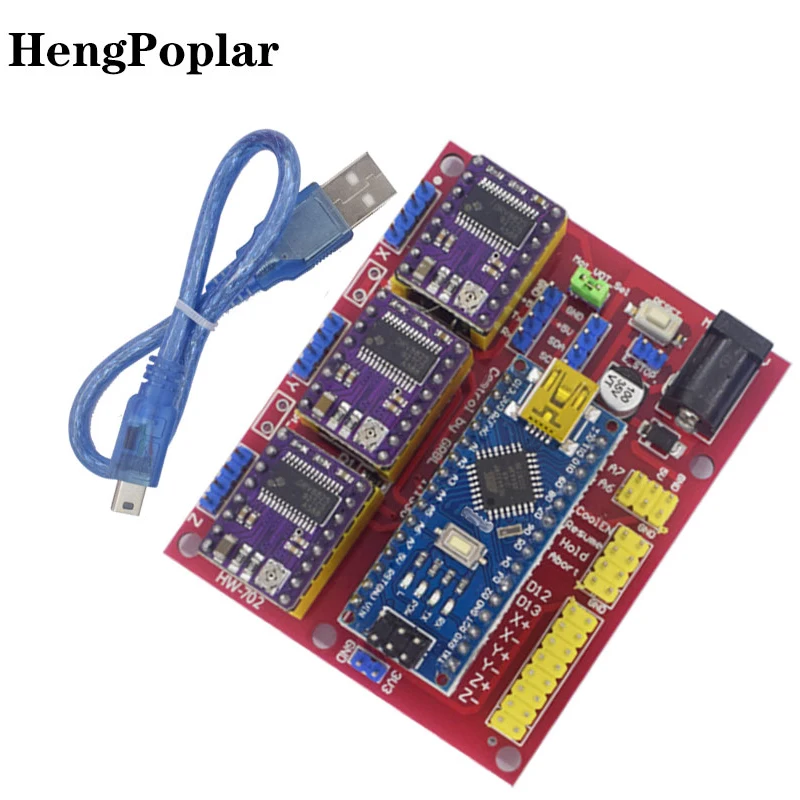 New CNC Shield V3/V4 Engraving 3D Printe Expansion Board For Arduino ...