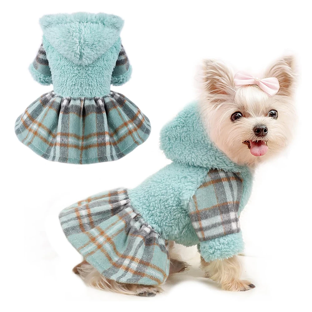 Vestido-con-capucha-para-perro-su-teres-de-invierno-para-perros-peque ...