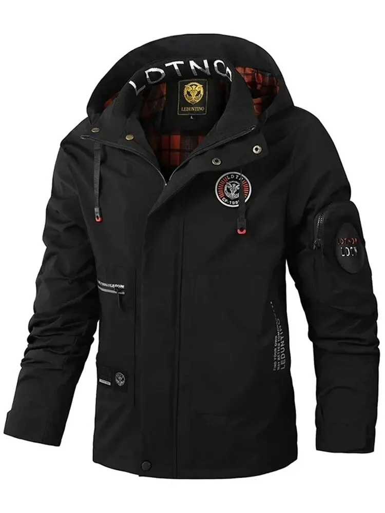 Outdoor Waterproof Leduntino Jacket For Men 5xl-Elevate Your Style ...