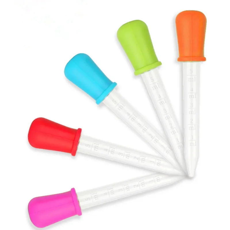 5ML Child Baby Dropper Medicine Feeder Child Medicine Device Silicone ...