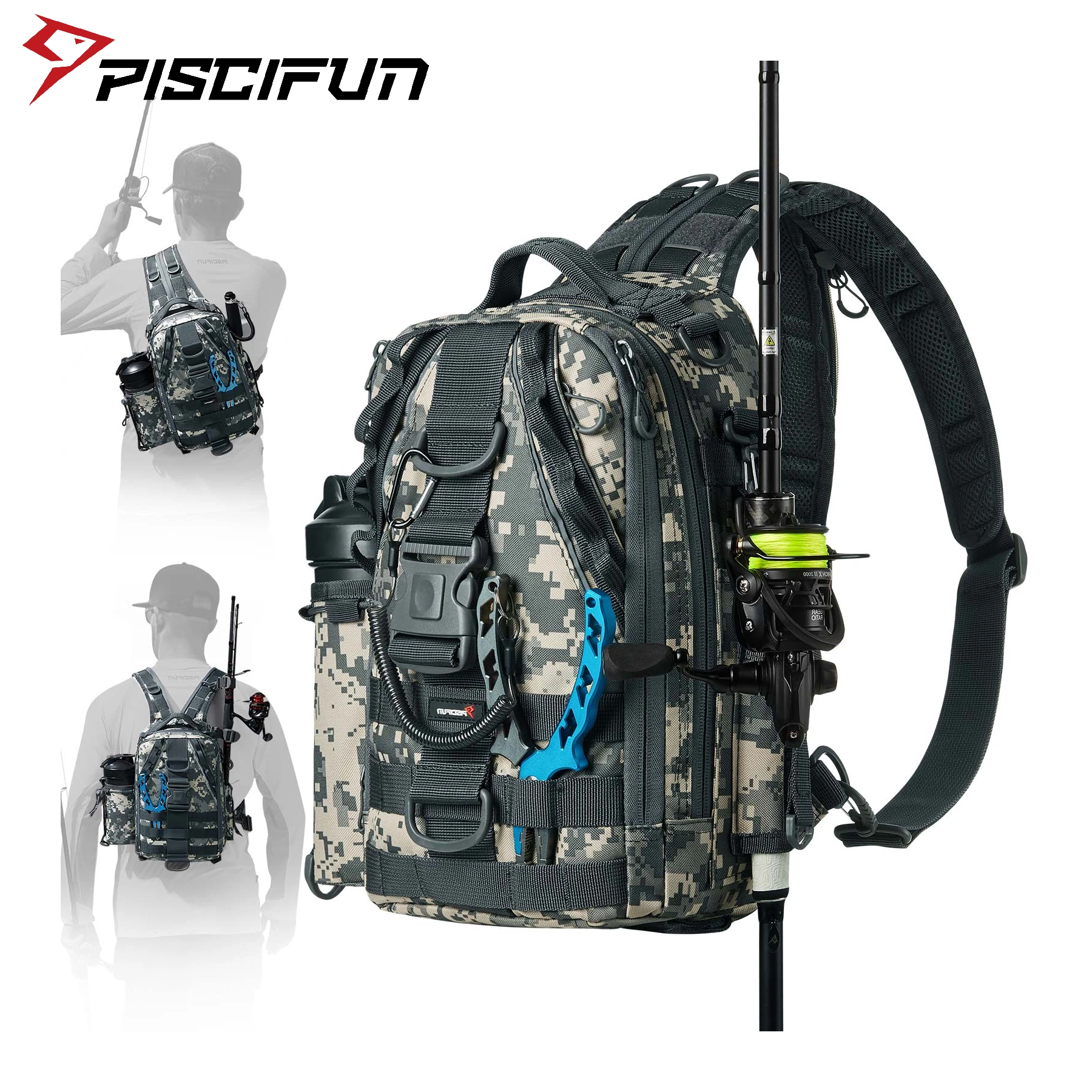 Piscifun-Fishing-Tackle-Backpack-with-Rod-Gear-Holder-Lightweight ...
