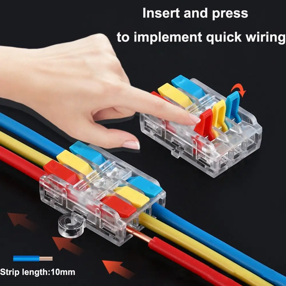 Mini-Quick-Terminal-Block-Universal-Compact-Compact-Splice-Electrical ...