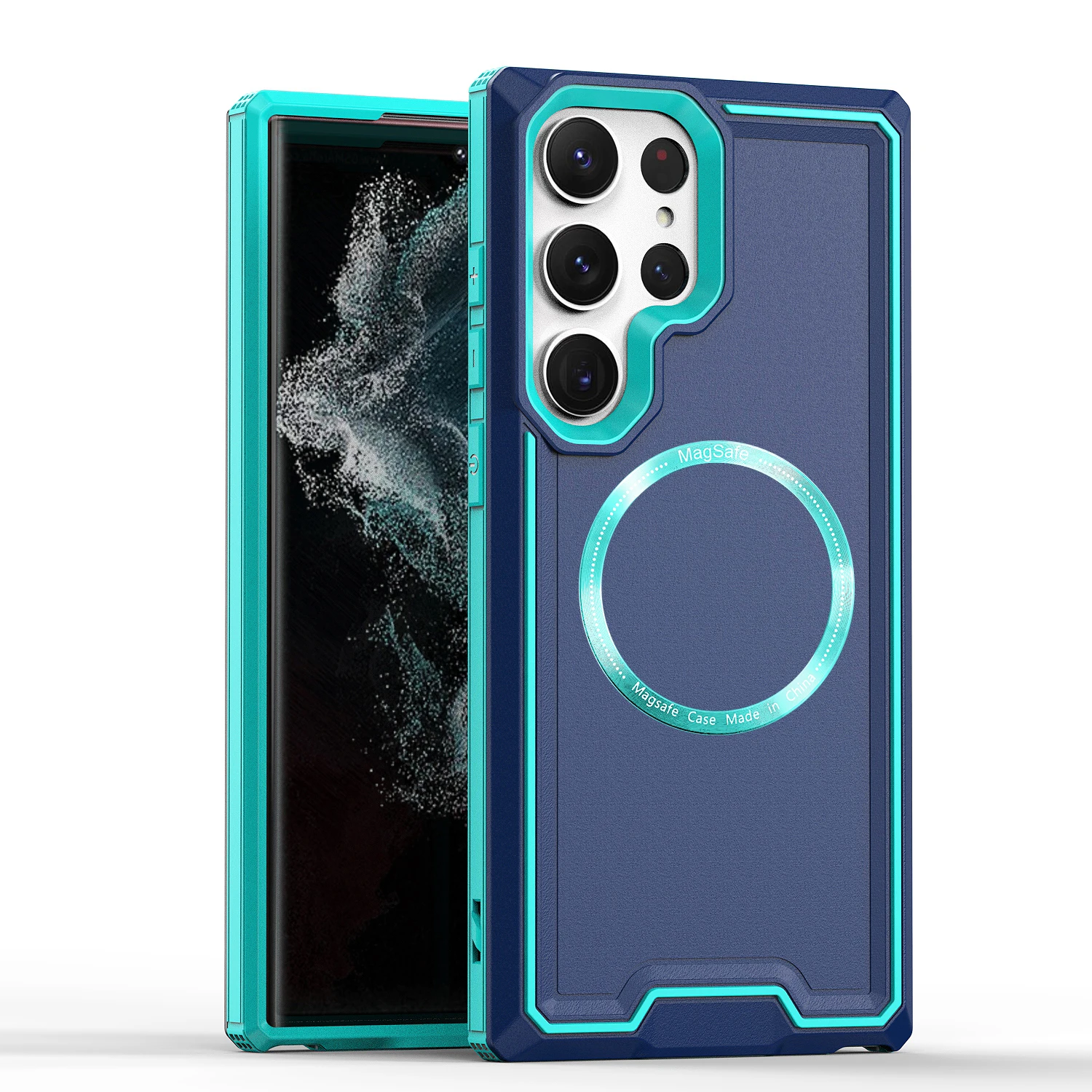 Electroplating-Magnetic-Hard-Shell-Case-for-Samsung-S23-S22-Ultra-Plus ...