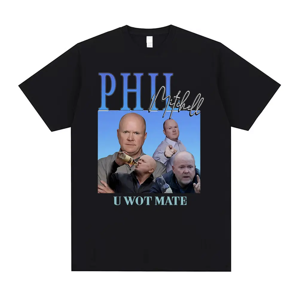 Phill Mitchell U Wot Mate Graphic T Shirts Men Women's Vintage Casual ...