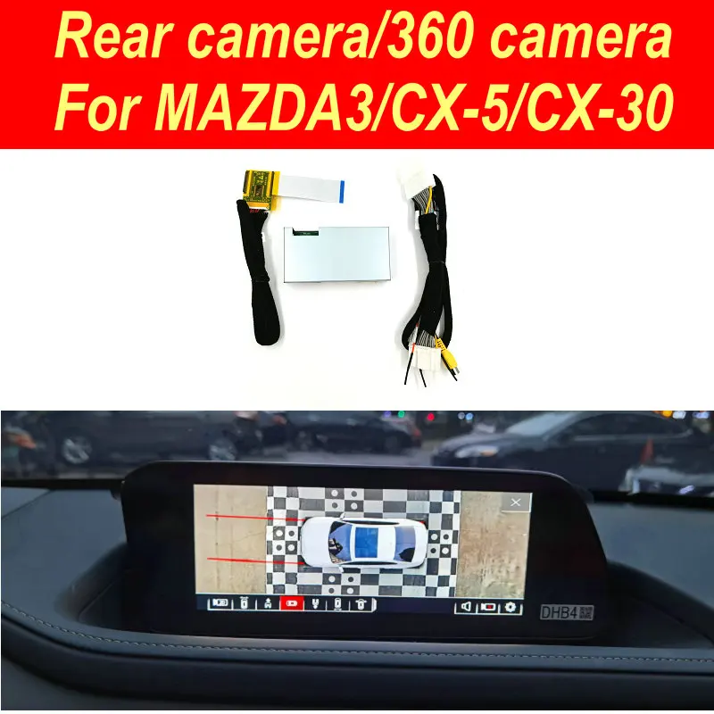 Reverse-Camera-For-MAZDA3-AXELA-CX-5-CX-30-No-Need-Program-Backup-Video ...