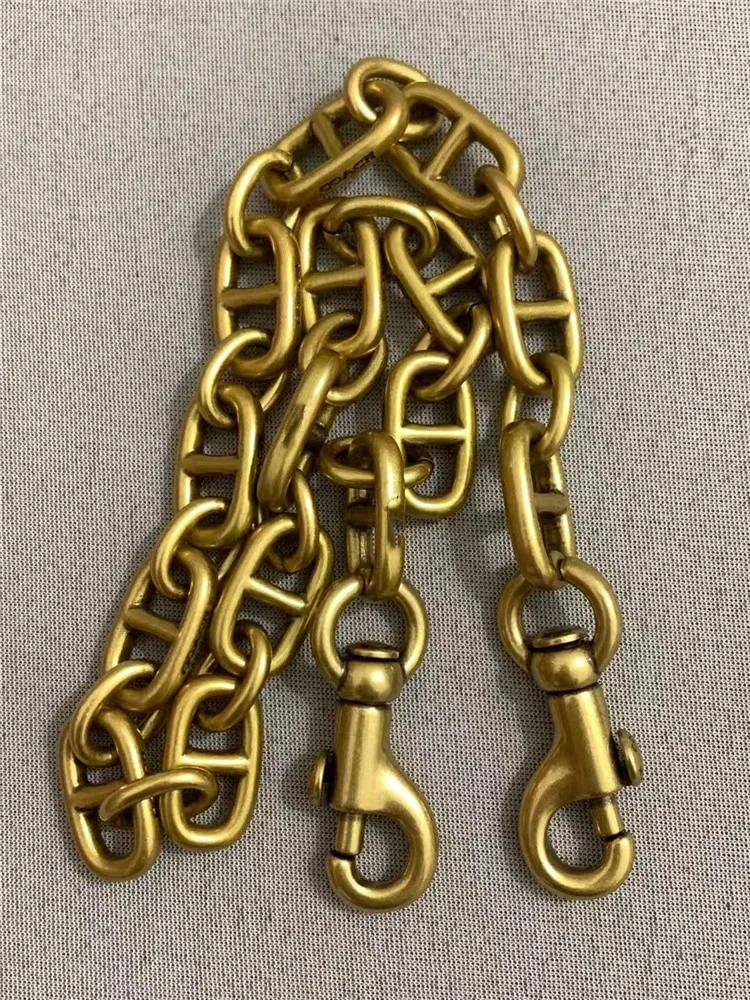 Bronze-Colored-Metal-Decorative-Chain-Single-Shoulder-Portable-Underarm ...