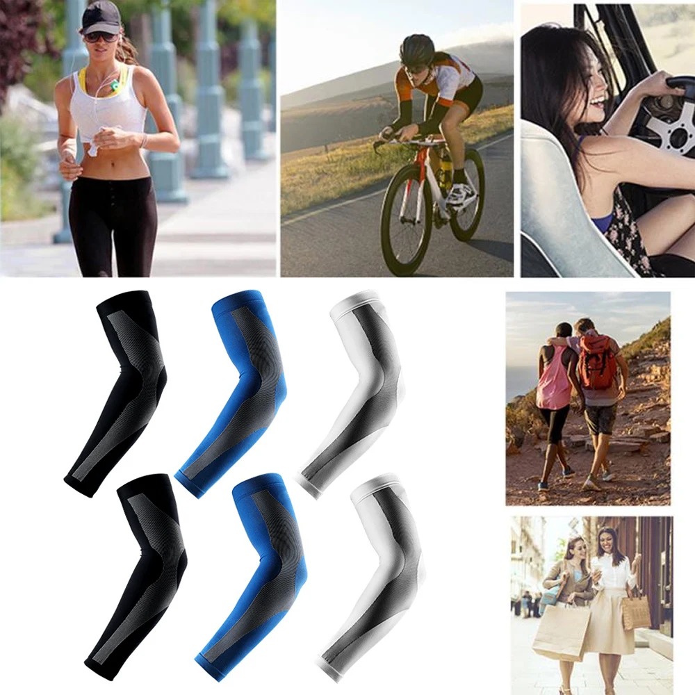 Manchon Bras,manchons de Compression pour les bras, 1 paire, pour le ...