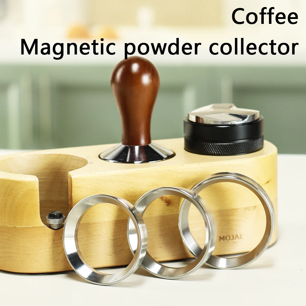 Stainless steel anti spill powder ring outer card with 8 magnetic ...