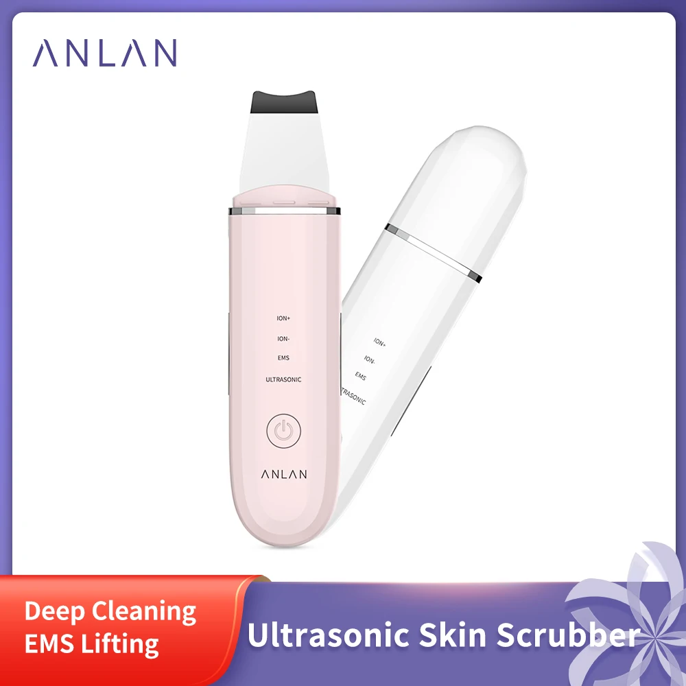 ANLAN-Peeling-Ultras-nico-Facial-Skin-Scrubber-Exfoliaci-n-Facial-Lavadora-ultras-nica-de-la ...