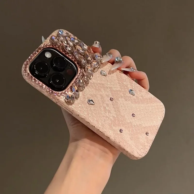 Bling-Snakeskin-Cover-High-Quality-Luxurious-Glitter-Diamond-Phone-Case ...