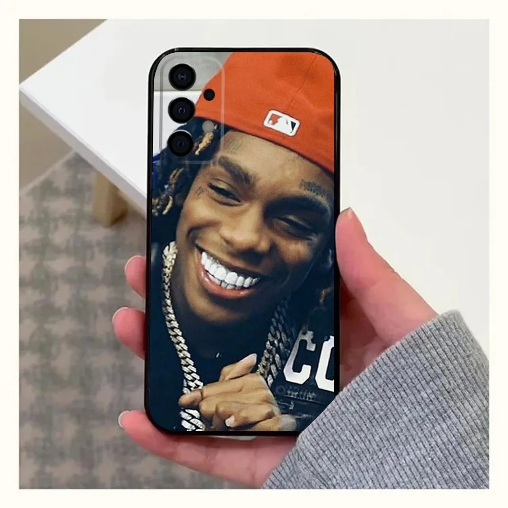Stylish YNW Melly Rapper Soft Black Phone Case Cover for Samsung a12 (Z7)