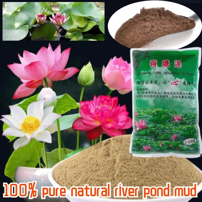 Aquatic-Pond-Soil-Natural-Lotus-Mud-With-Nutrients-Pond-Potting-Media ...