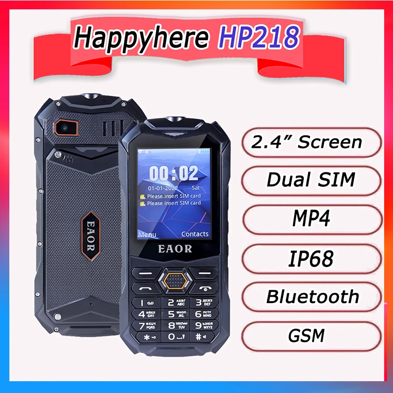 2023 Rugged Ip68 Waterproof Mobile Phones Shockproof Dual Sim Push ...