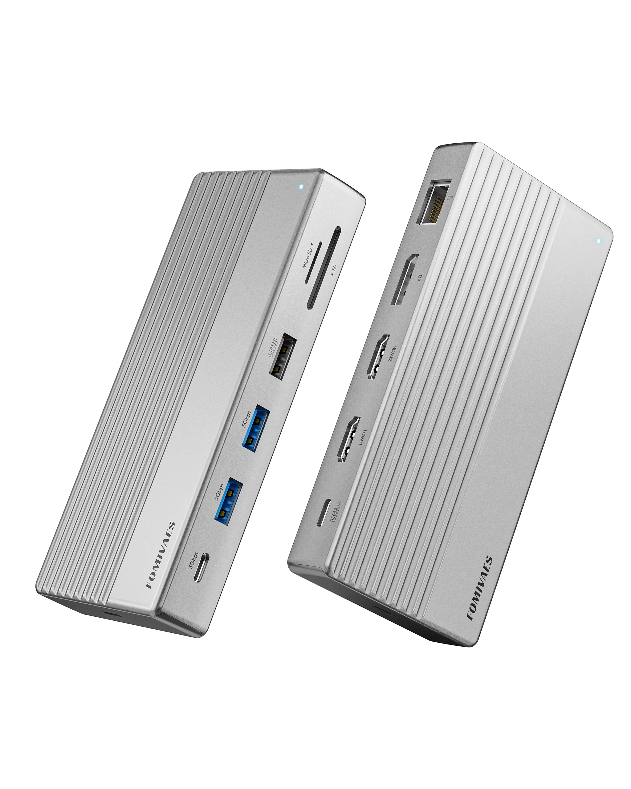 USB C Docking Station, USB C Hub 11 in 1 Triple Display Adapter with ...