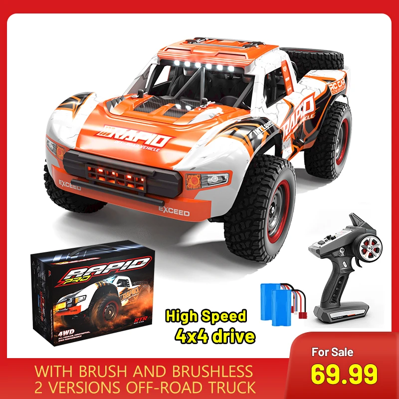 4x4 Off-Road RC Car 2.4g 4WD Drift Racing Rc Cars For Adults Fast 80 KM ...