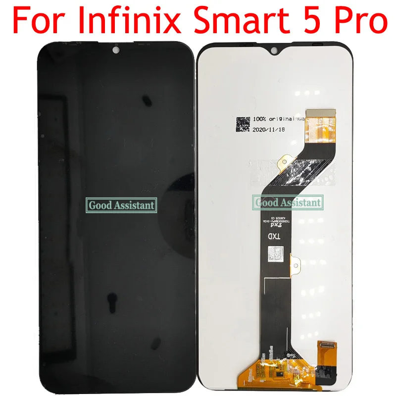 For-infinix-Smart-5-pro-LCD-Display-Touch-Screen-Assembly-Glass-Panel ...