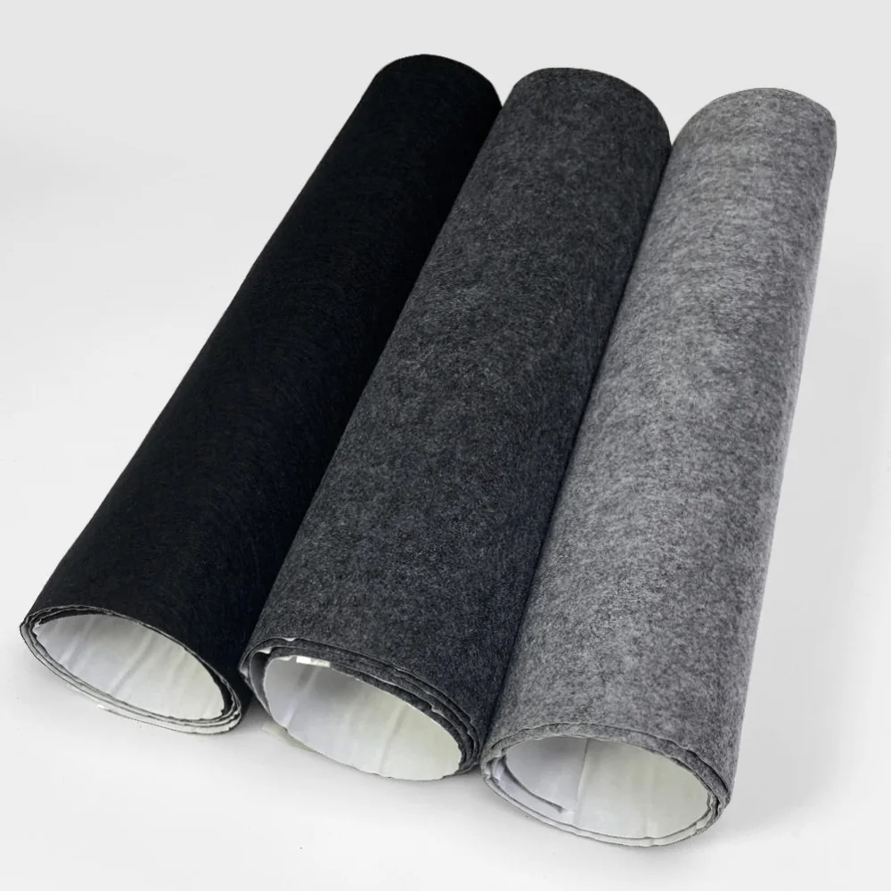 50x100cm Car Interior Felt Pads Self-adhesive Vinyl Waterproof DIY ...
