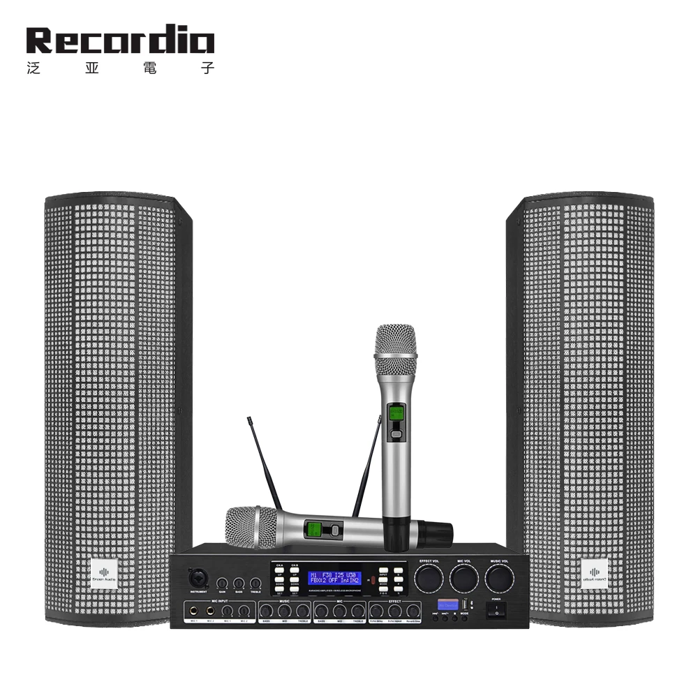 GAB 9040 Wireless System Set Professional Microphone 400W Power ...
