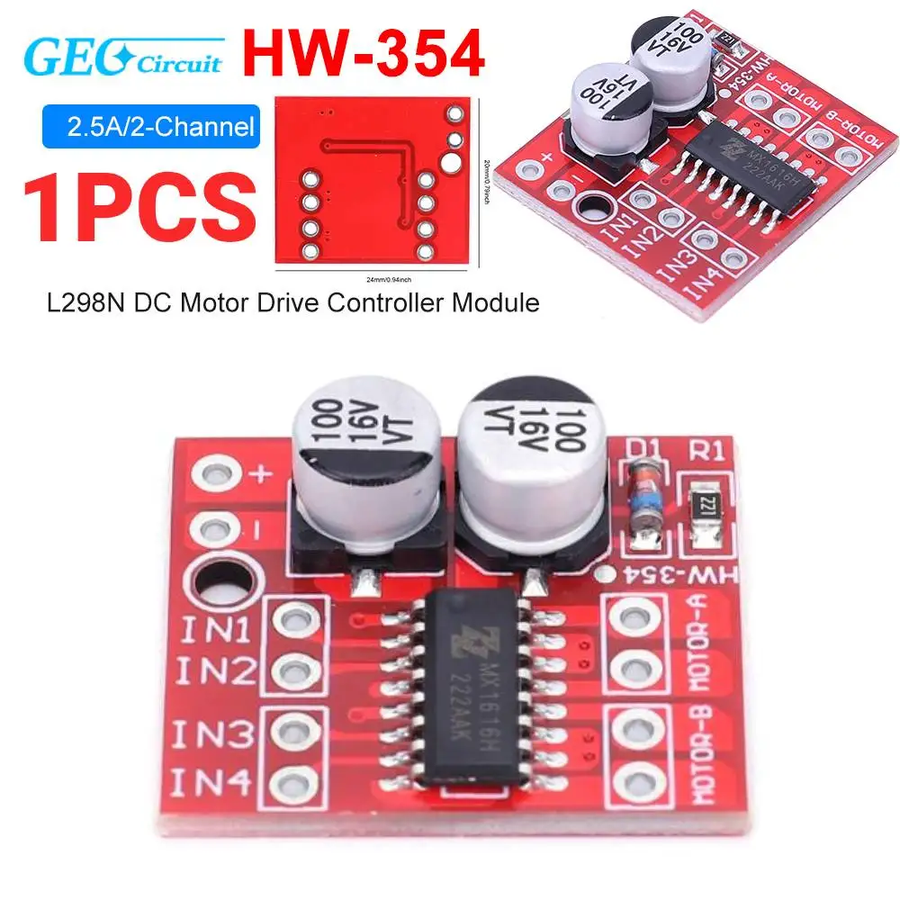 L298N-DC-Motor-M-dulo-Driver-para-Arduino-Dual-H-Bridge-Mini-Dual ...