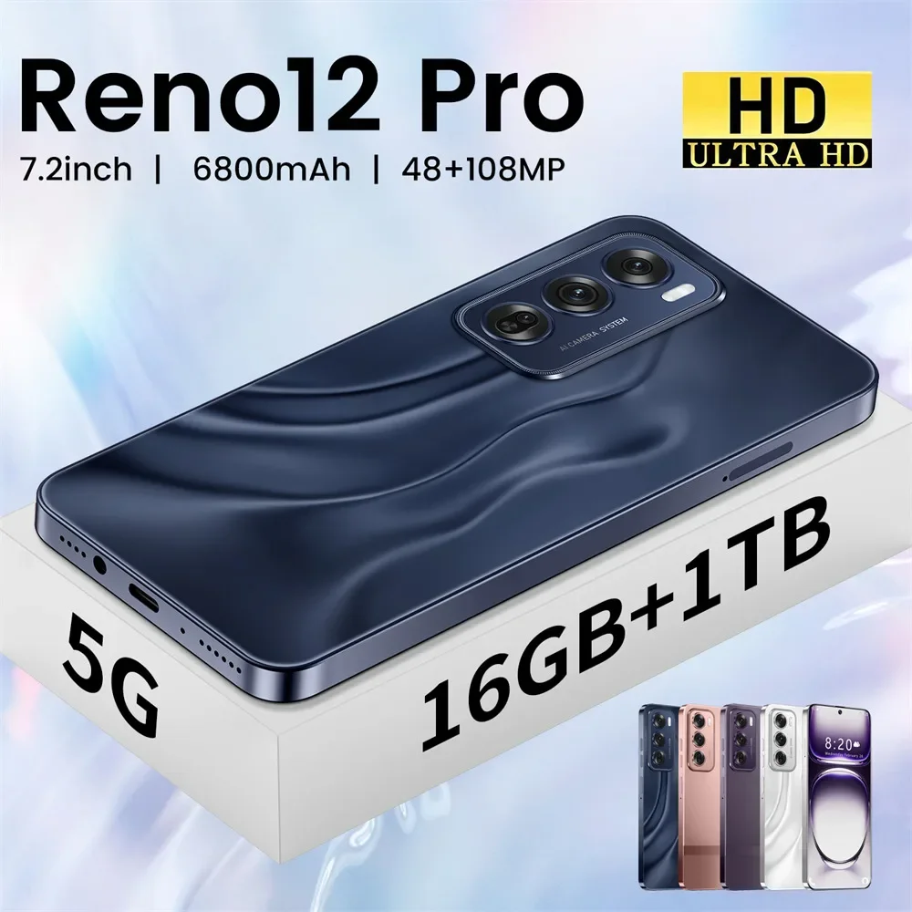 Reno12-Pro-Android-14-Smartphone-Telem-veis-16GB-1TB-5G-Dual-SIM ...