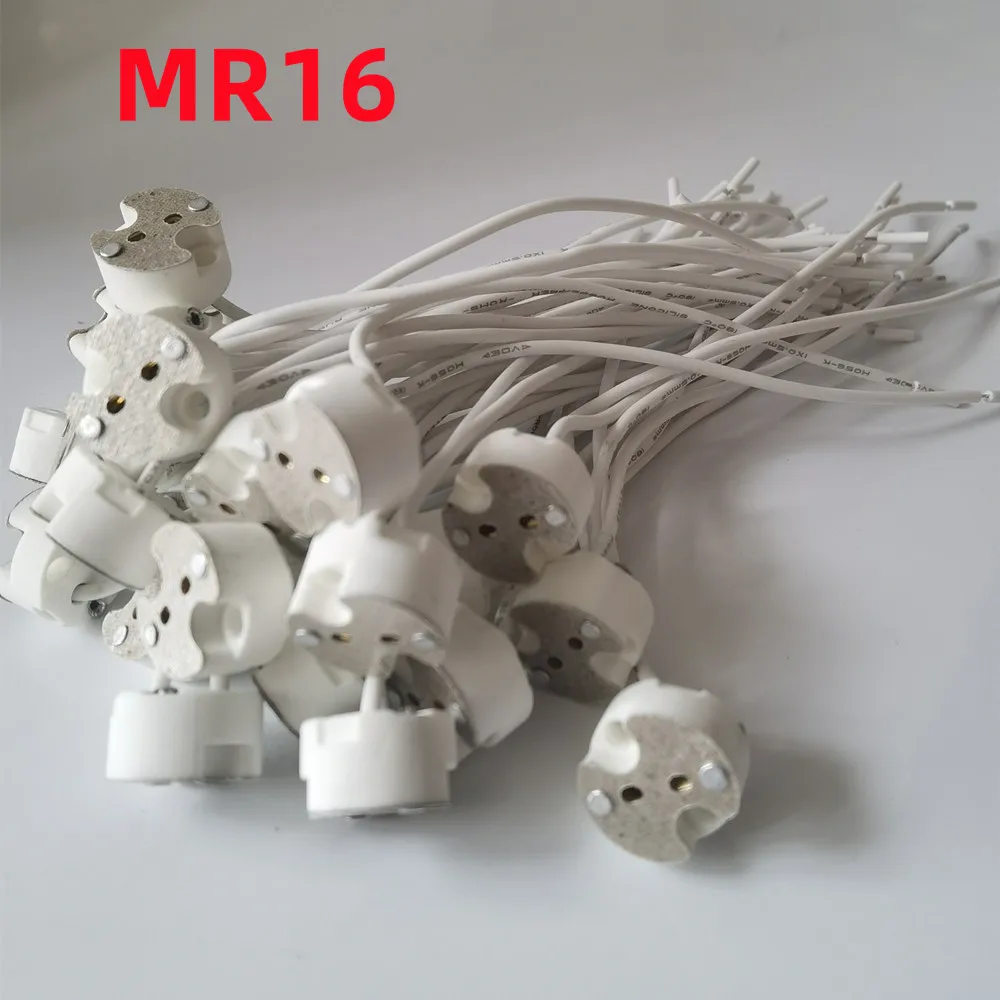 MR16-MR11-GU5-3-G4-Lamp-Holder-Bulb-Base-with-Wire-Ceramic-Halogen ...