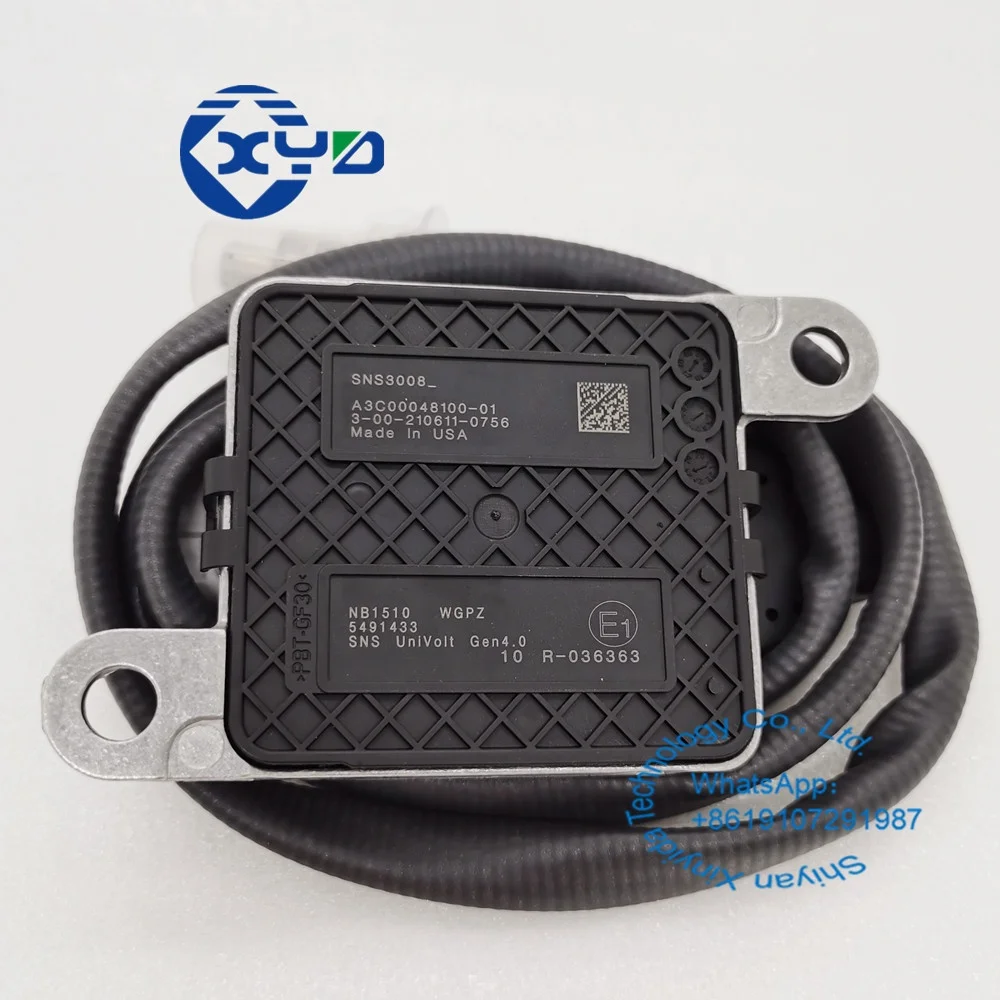 5491433 A3C00048100-01 NB1510 Nitrogen Oxide Sensor for cummins Auto Parts