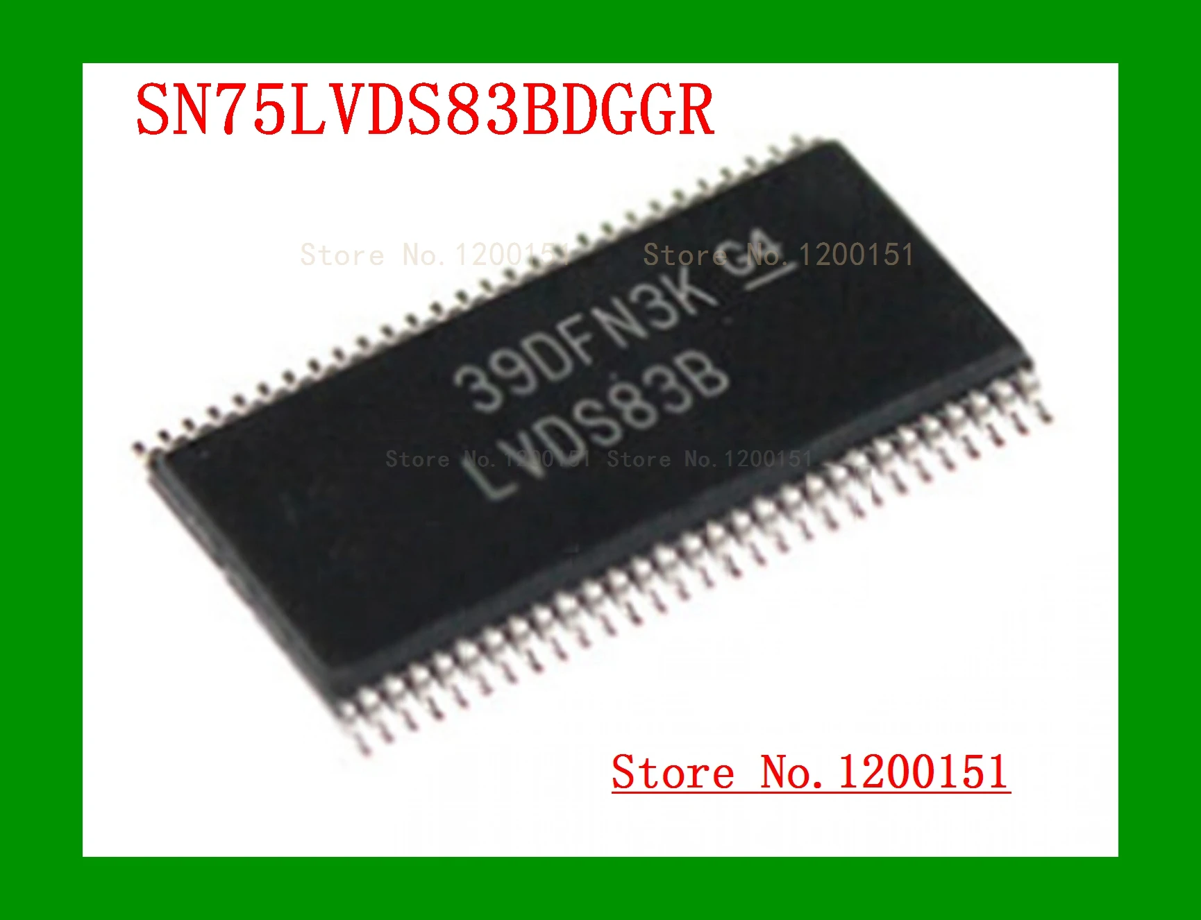 4pcs/lot Sn75lvds83bdggr Sn75lvds83 Lvds83 Tssop - Integrated Circuits ...