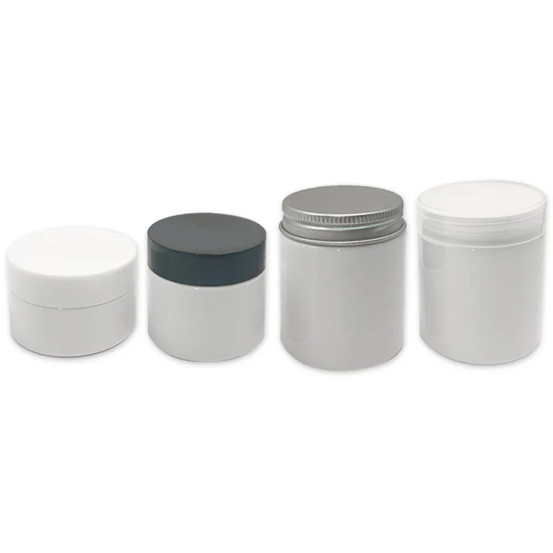 60pcs-lot-Cosmetic-Container-Sample-Jar-Plastic-White-Empty-Pot ...