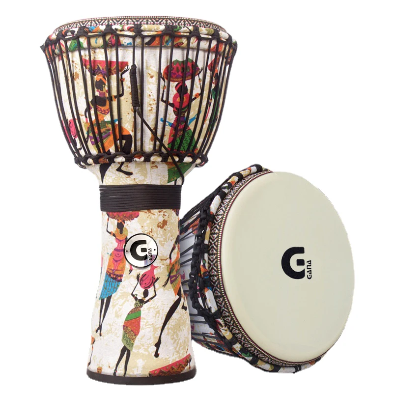 Djembe Africano Portátil de 10 e 12 Polegadas - Instrumento de ...