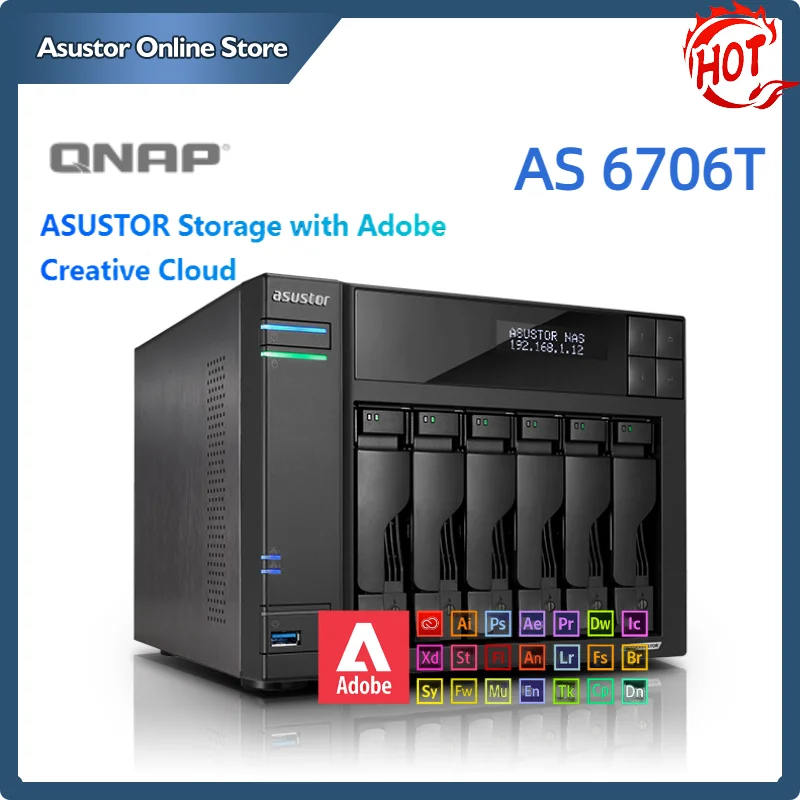 Asustor-Lockerstor-As6706T-6-Bay-2-5Gbe-Gabinete-De-Armazenamento-NAS-2 ...