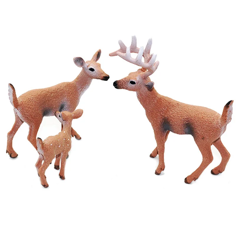 2023-Educational-Toy-Deer-Figurine-Animal-Model-Figure-Kids-Gift ...