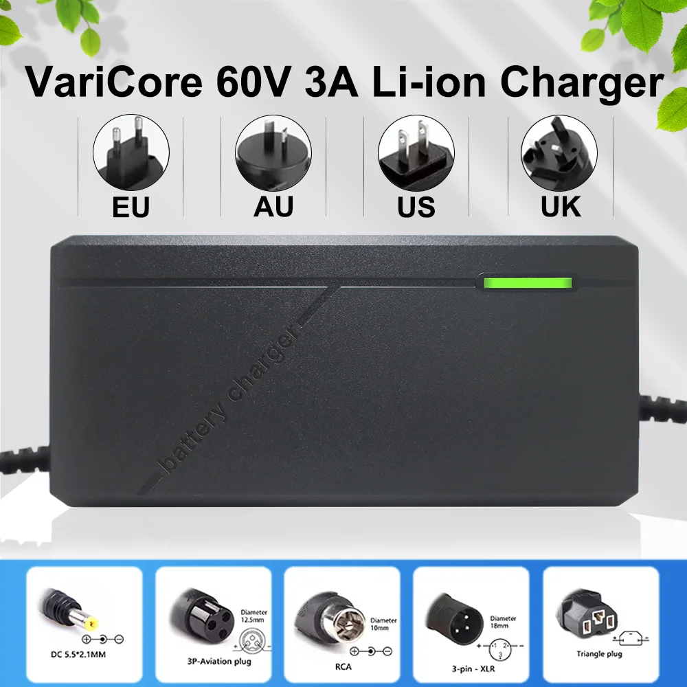 Varicore-67-2-V-3a-Elektro-fahrrad-ladeger-t-f-r-16s-60V-Lithium ...