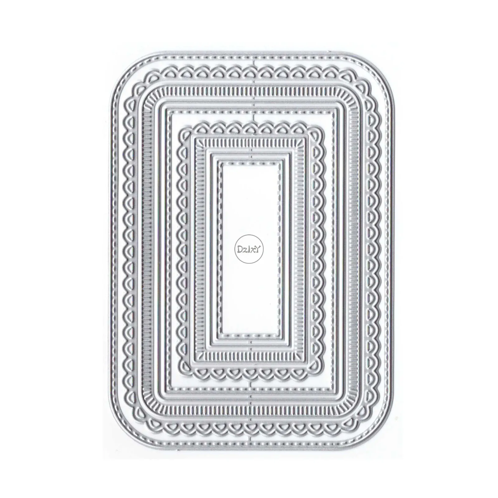 DzIxY Rectangular Border Metal Cutting Dies for Card Making Paper ...