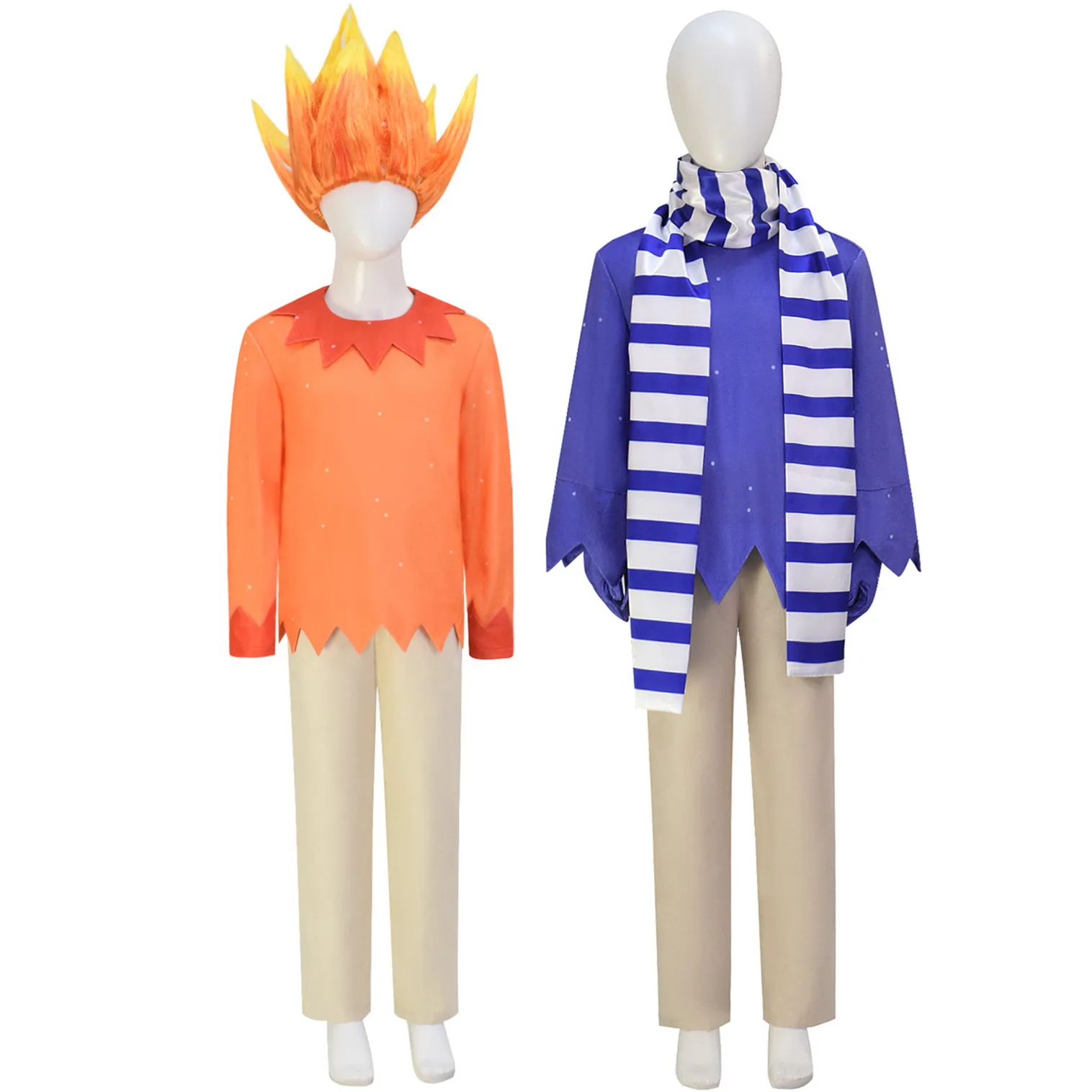 Snow-Miser-Cosplay-Heat-Miser-Costume-Children-Shirt-Pants-Full-Suits ...