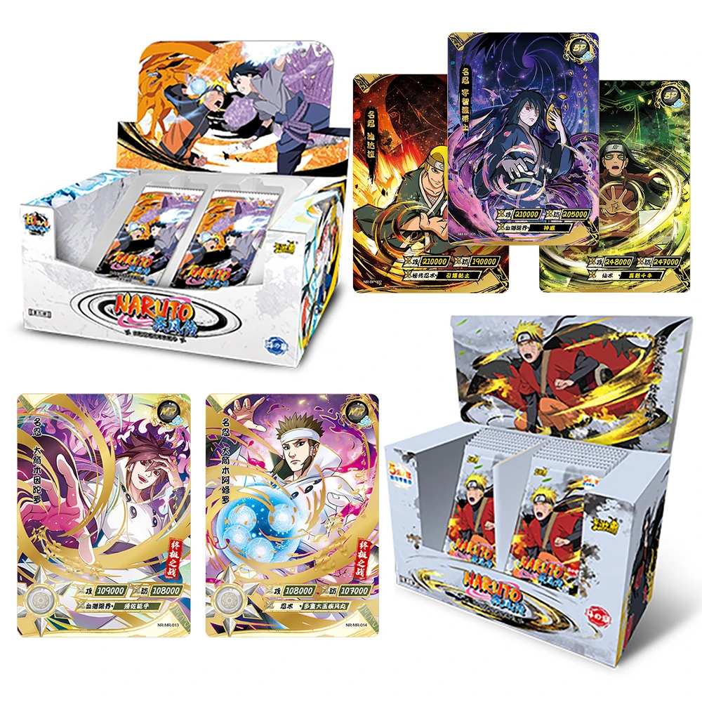 New Naruto Card Genuine Sp Card New Year Gift Male Heritage Collection ...