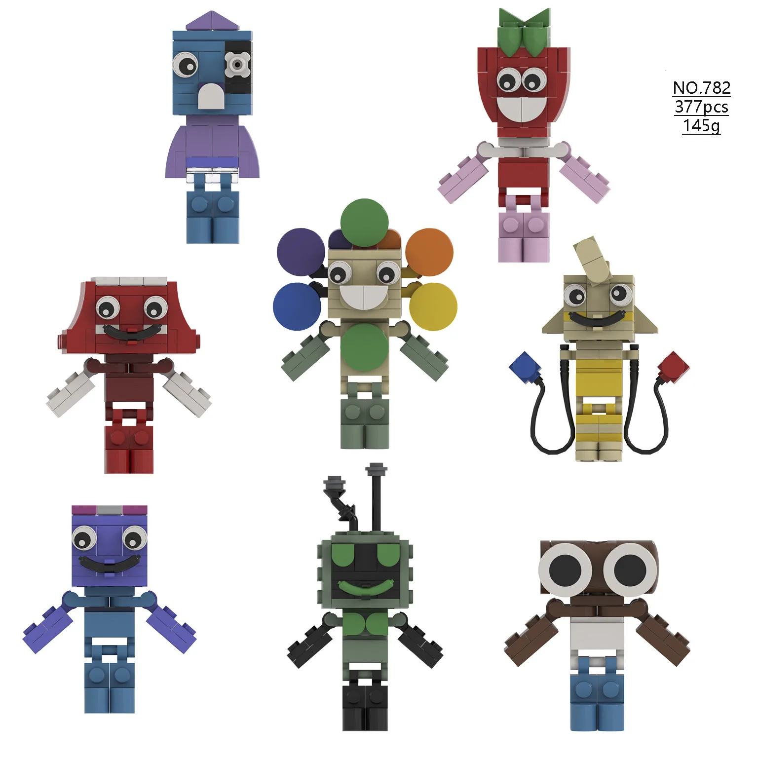 Bloques de construcción de Dandys World Modelo Personajes de Dandys ...