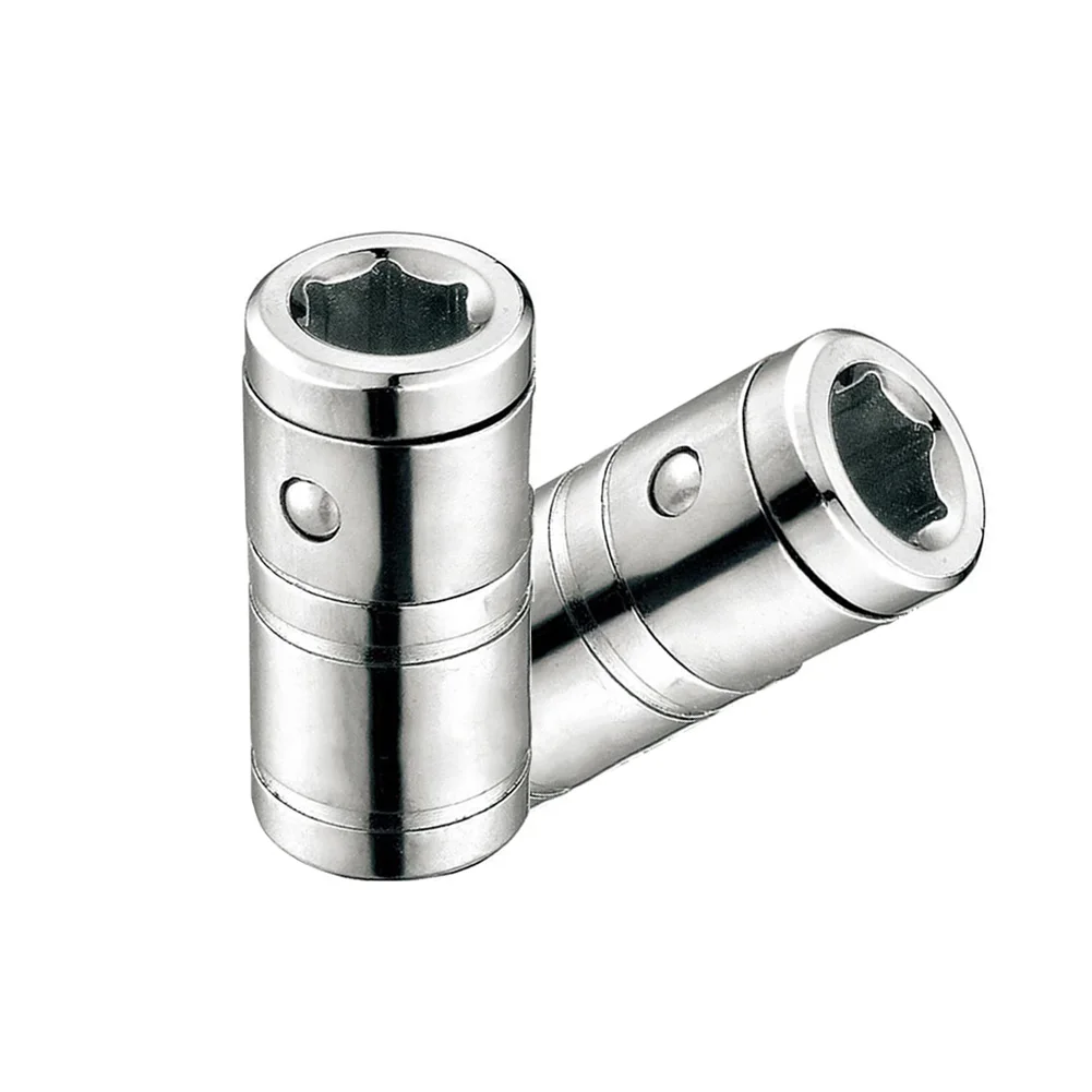 1/4" Ratchet Socket Adapter 6.3mm Square Drive To 1/4" Hex Shank Socket ...