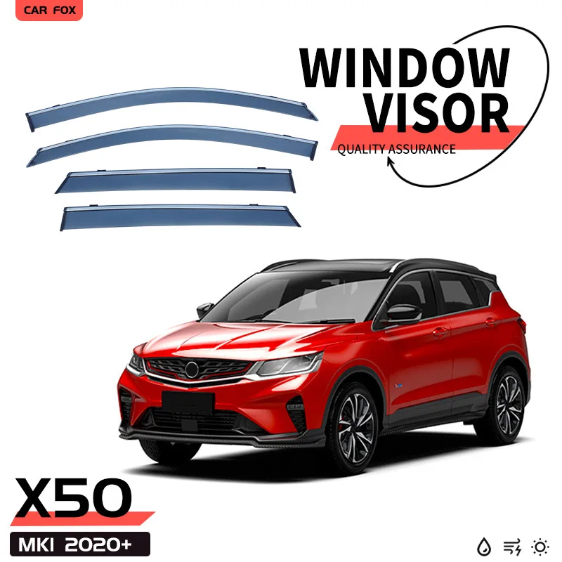 For-PROTON-X50-Window-visor-Weather-Shield-Side-Window-Deflector-Car ...