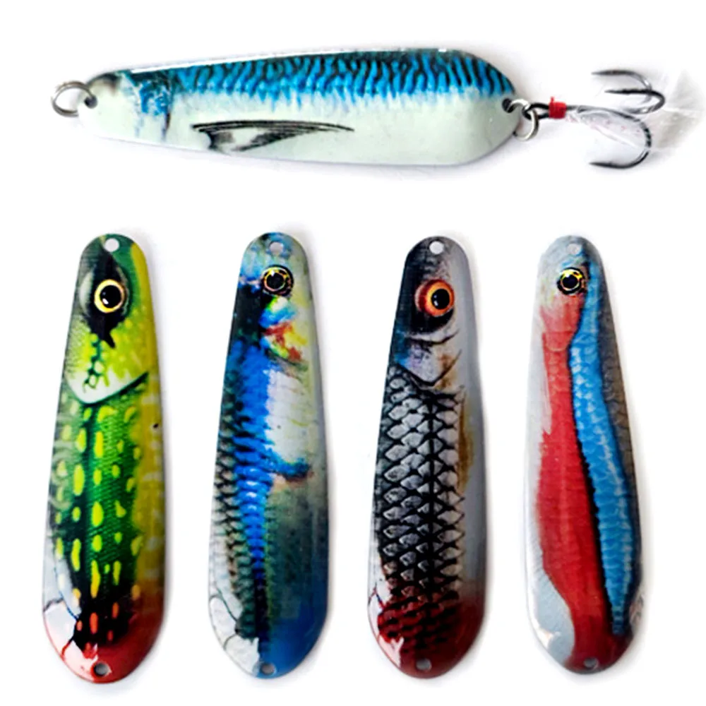 8.5cm 11g Saltwater Trolling Flasher Fishing Lures – Outdoor Gear ...