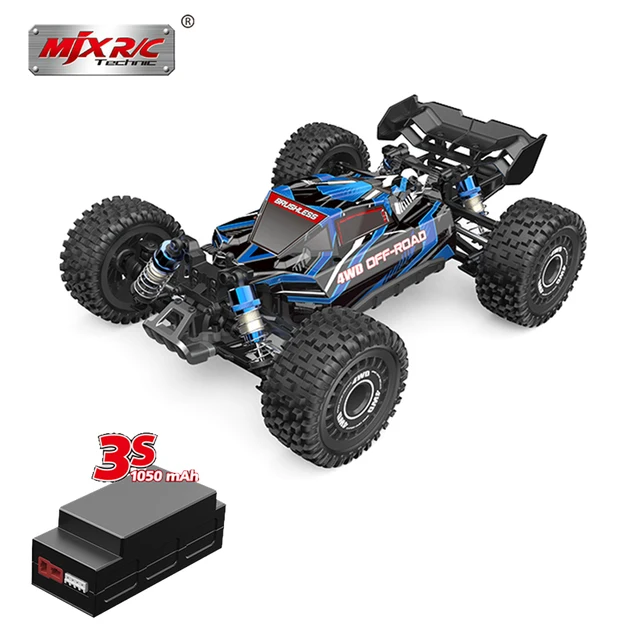 MJX Hyper Go 16208 16210 Remote Control 2.4G 1/16 Brushless RC Hobby Car Vehicle 68KMH High ...