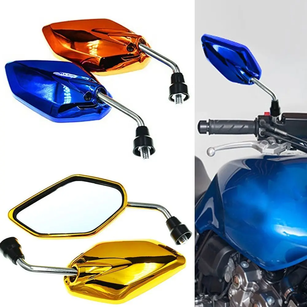 Motorcycle-Side-Mirrors-Reflector-Motorcycle-Rearview-Mirror-Durable ...