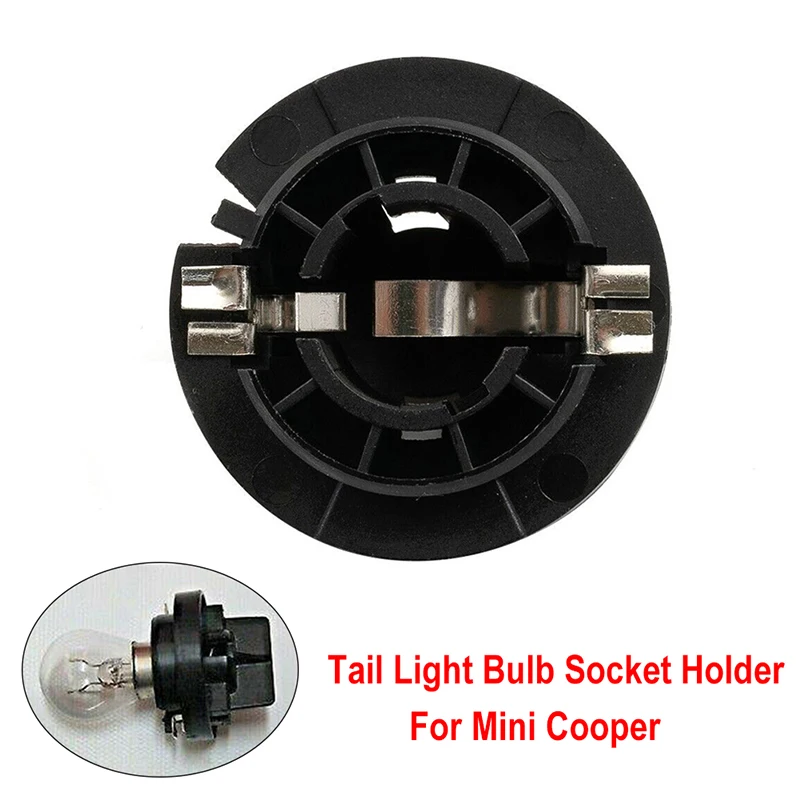 Car Rear Tail Light Bulb Socket Holder 63212756177 Black Accessories For BMW MINI R56 R57 R58 ...