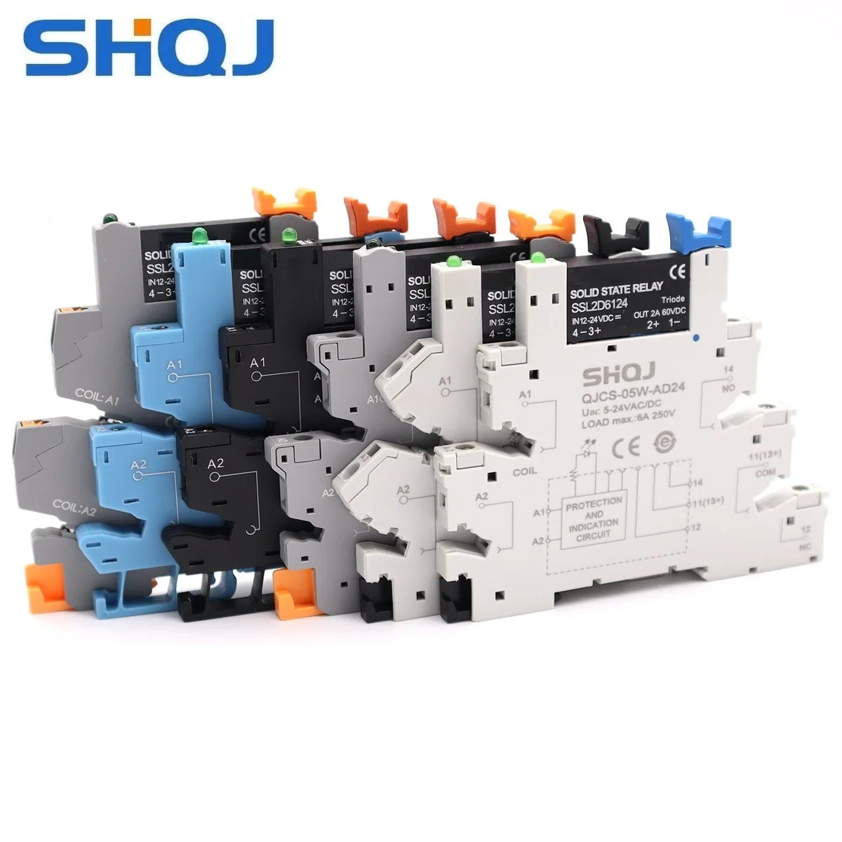 Relay Din Rail 24v Coil | Rail Mount Interface | Relay Coil 24vdc Din ...